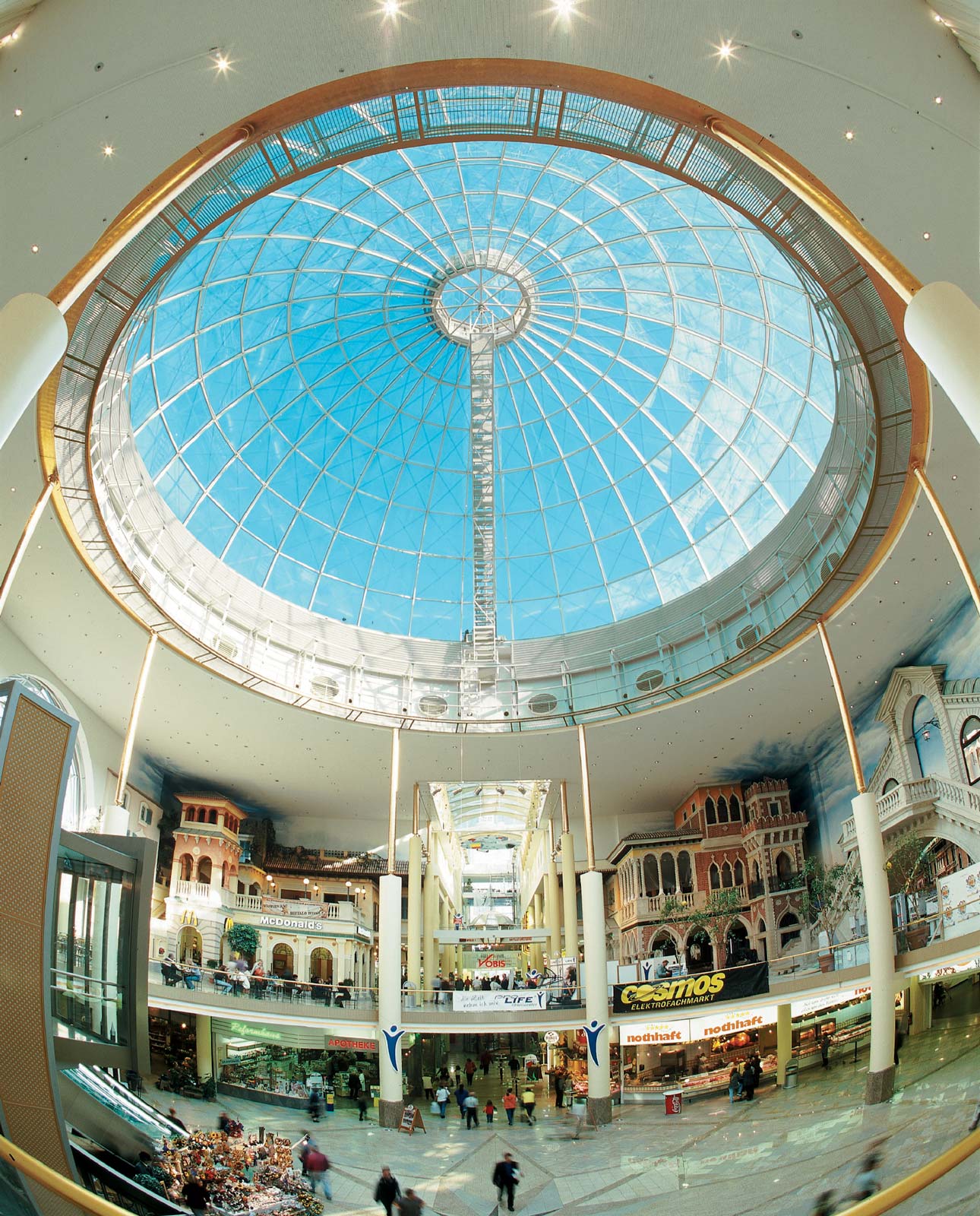 Mega-Center Plus City 2000 - Ferroglas Glasbautechnik